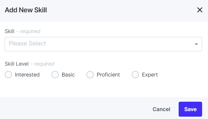 Adding and Updating Skills – intelliHR Support Portal