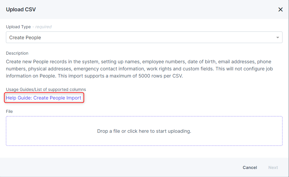 Data Import / Export FAQ's – intelliHR Support Portal