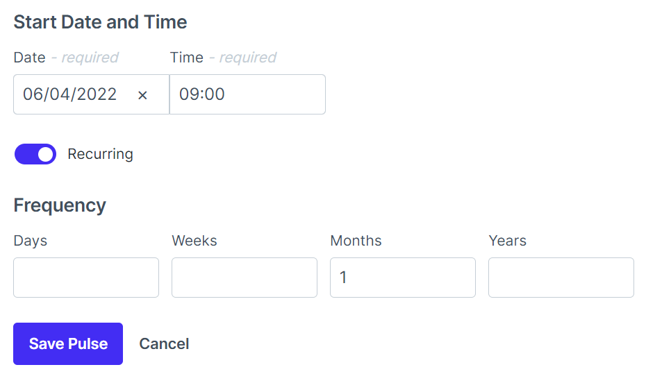 Create a simple Check-In Form – intelliHR Support Portal