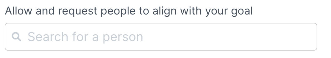 Sharing and Requesting people to align with your Goal – intelliHR ...