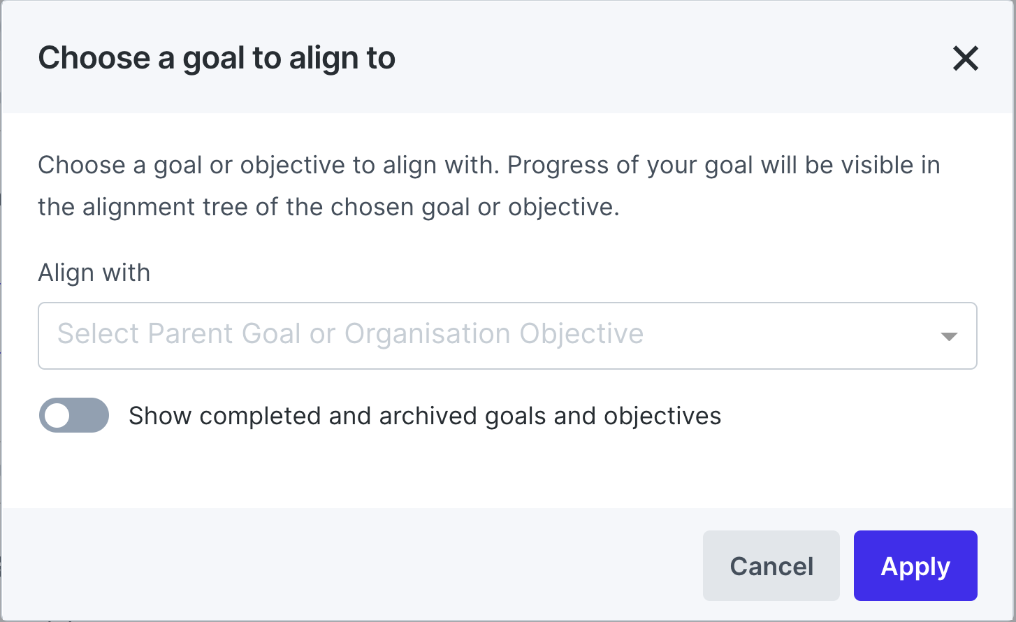 Sharing and Requesting people to align with your Goal – intelliHR ...