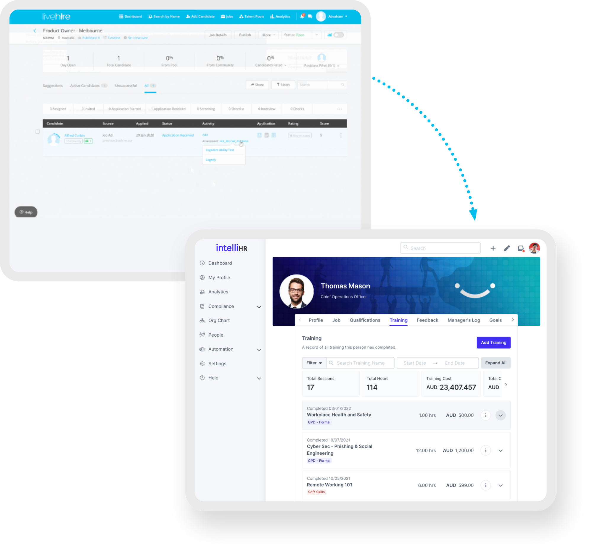 LiveHire: Custom Integration & How it Works – intelliHR Support Portal