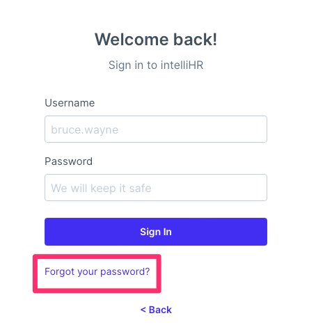 User Login Troubleshooting – intelliHR Support Portal