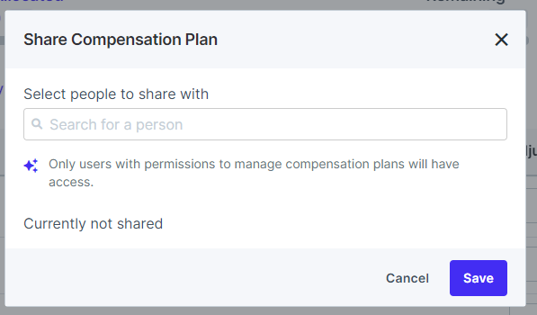 How to use Compensation Planning for your Team – intelliHR Support Portal
